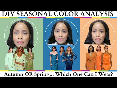 Autumn vs Spring Color Palette | Best Warm Color Seasons for YOU!