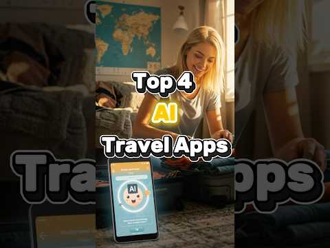 Top 4 AI Travel Apps You NEED in 2025 🤯📱 #travelshorts #travel #workfromanywhere #digitalnomad