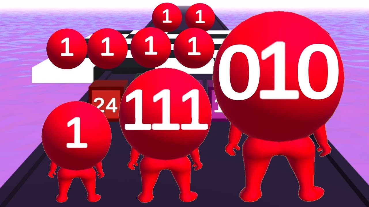 Number Run: Math Runner Game - All Levels 1 To 15 Gameplay Android iOS