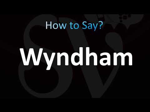 How to Pronounce Wyndham (CORRECTLY!)