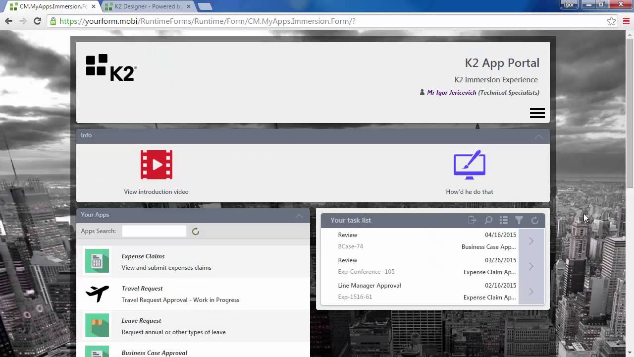 Dynamic Script in K2 smartforms