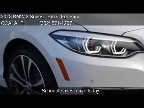 2018 BMW 2 Series 230i 2dr Convertible for sale in OCALA, FL