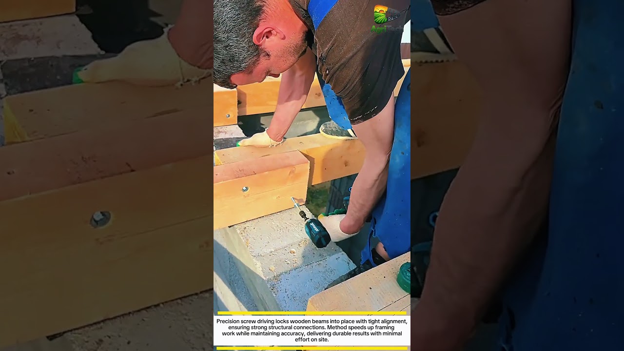 Smart Timber Joint Fixing Creates Rock Solid Frame