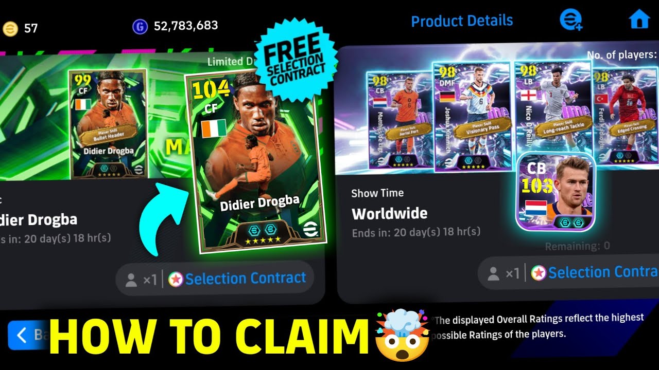 [FREE] How To Get EPIC 😱 Selection Contract In eFootball 2026™ 🤯 9th Anniversary Special 