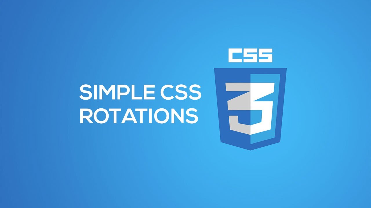Simple CSS Rotations