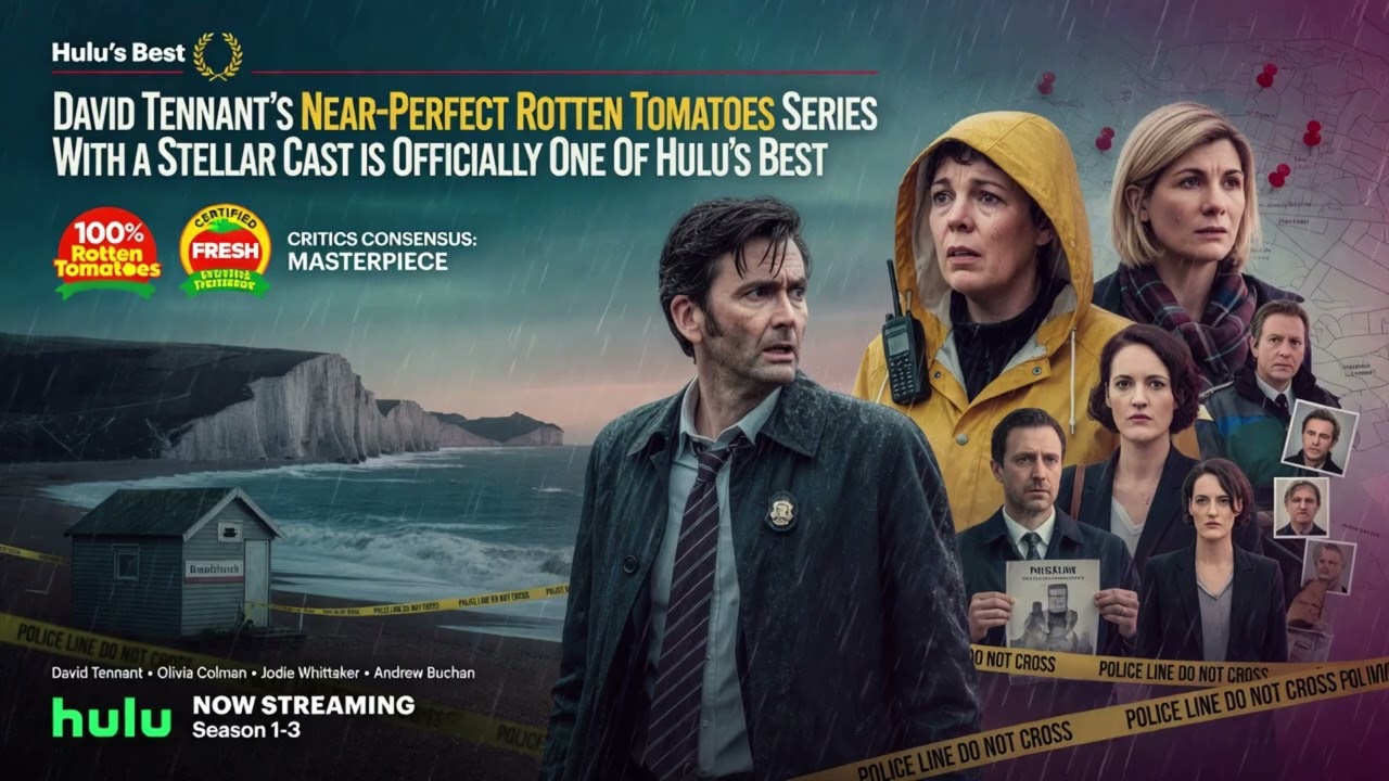 David Tennant’s Near Perfect Rotten Tomatoes Series With A Stellar Cast Is Officially One Of Hulu’s