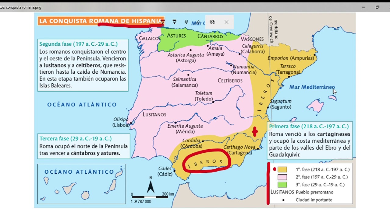 comentario mapa historico 1º ESO