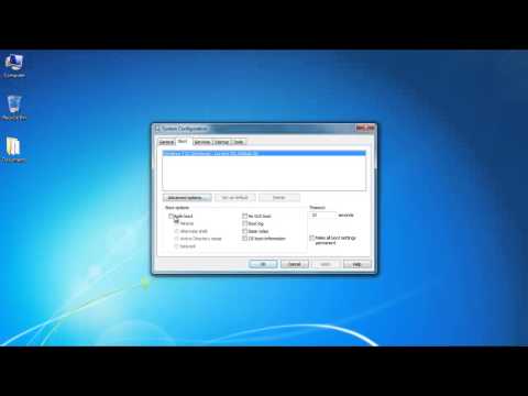 How to start windows in safe mode