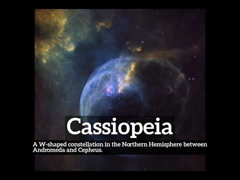 What is Cassiopeia? | How to Say Cassiopeia in English? | How Does Cassiopeia Look?