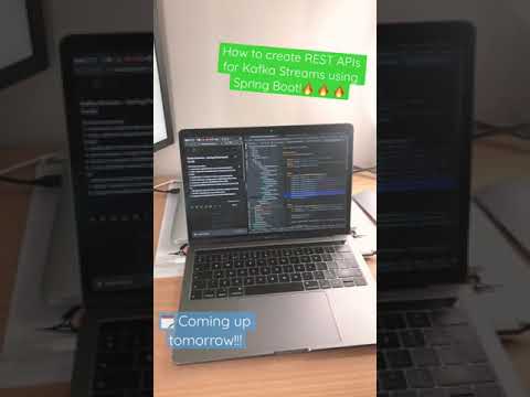 Tomorrow 🗓: How to create a Rest API for your Kafka Streams App with Spring Boot! 🔥 🔥 🔥