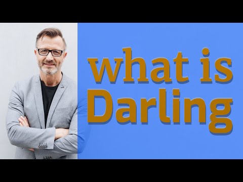 Darling | Meaning of darling 📖