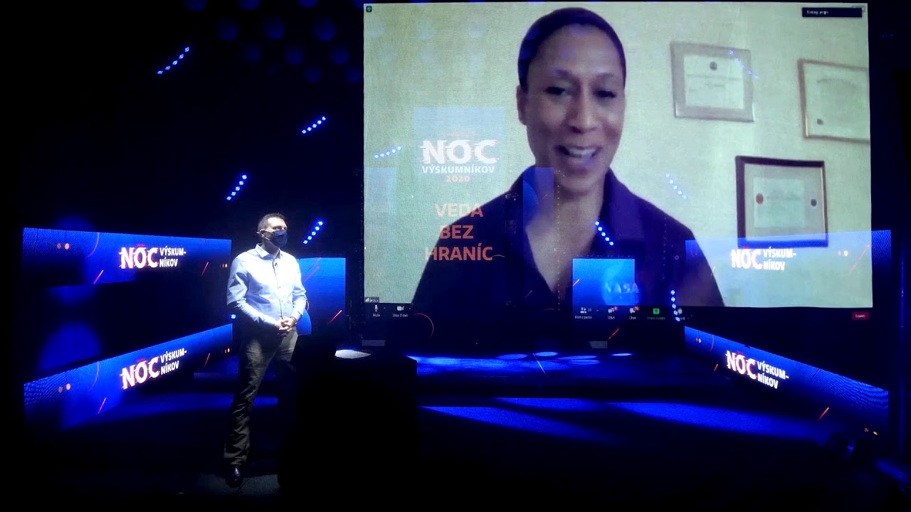 Noc Vyskumnikov - Online Studio 2020 - Holographic Presentation