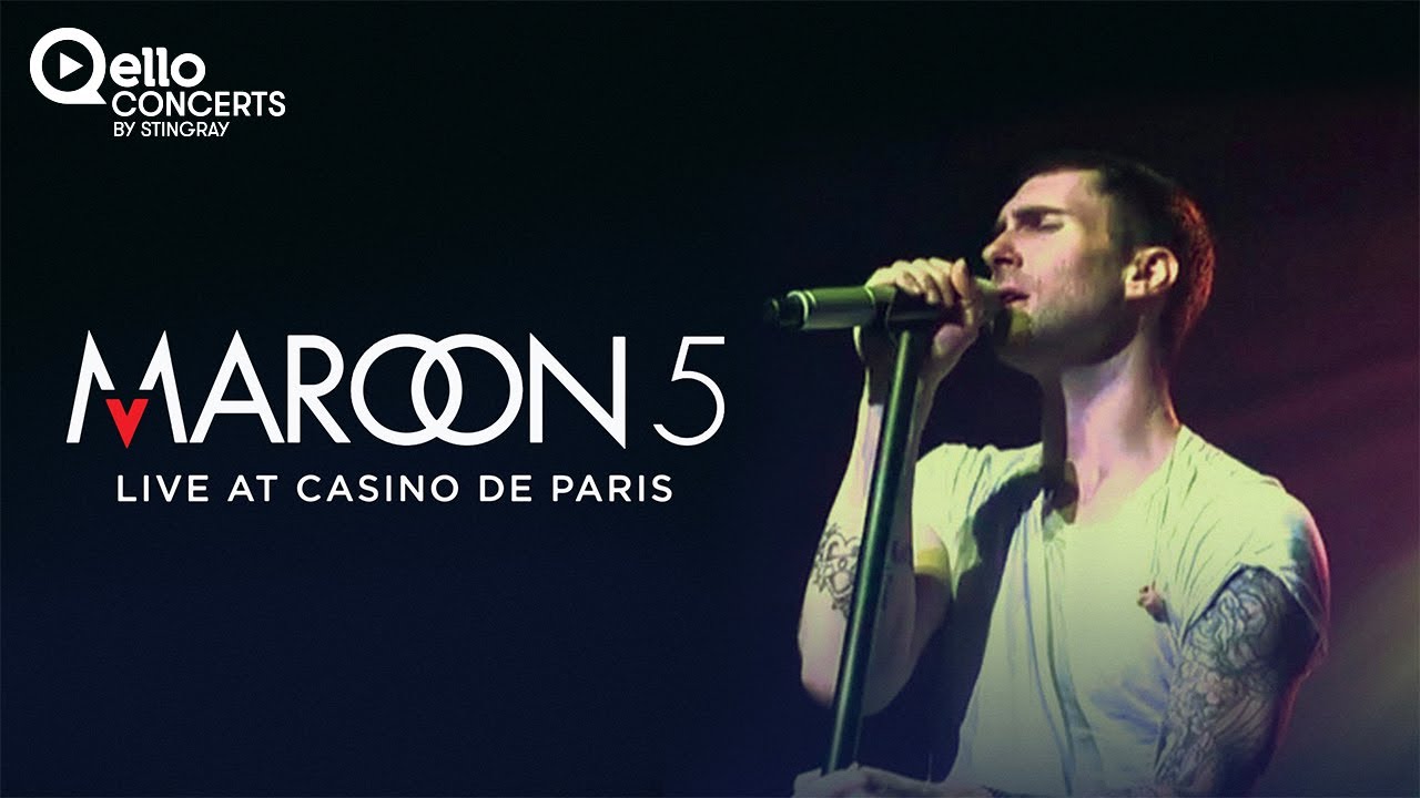 Maroon 5 - Live at Casino de Paris FULL HD CONCERT