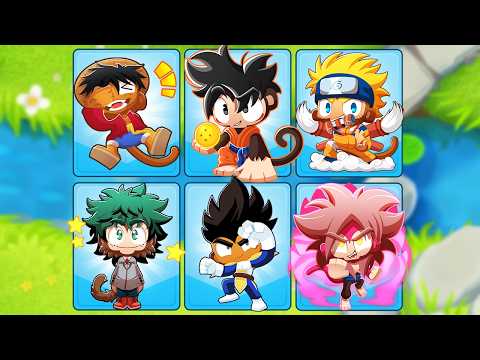 Goku VS Naruto VS Luffy VS Deku VS One Punch Man!