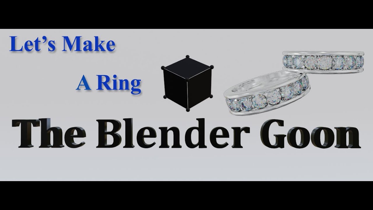 How to make a ring in Blender for SecondLife