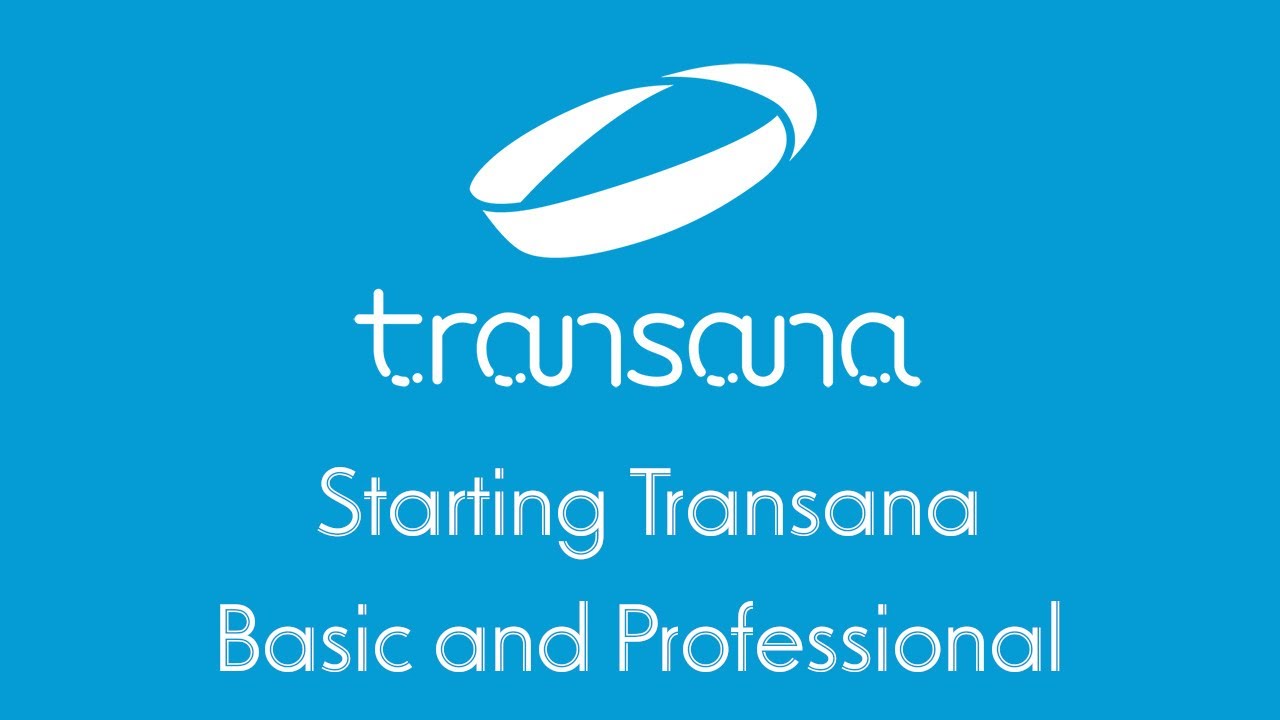 Starting Transana Basic and Professional