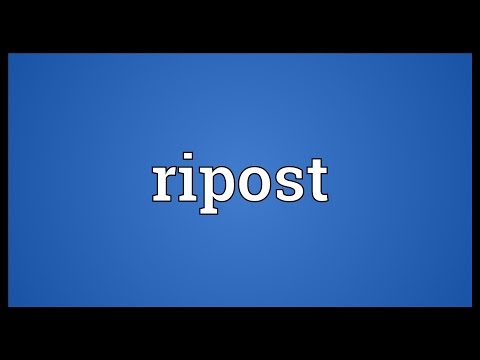 Ripost Meaning
