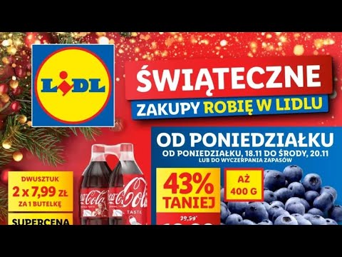 LIDL Gazetka Promocyjna ważna od 18.11-20.11.2024 #lidl #lidloferta #lidlplus #lidlpolska #gazetka