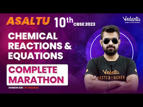 Chemical Reactions and Equations |Complete Marathon CBSE Boards 2023 Class 10| Vedantu Master Tamil|
