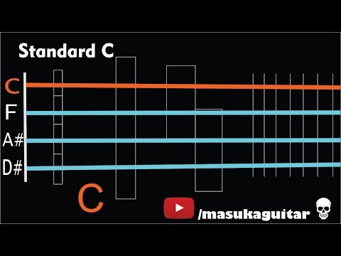 【BASS TUNER】[ C Standard ] (C F A# D#)