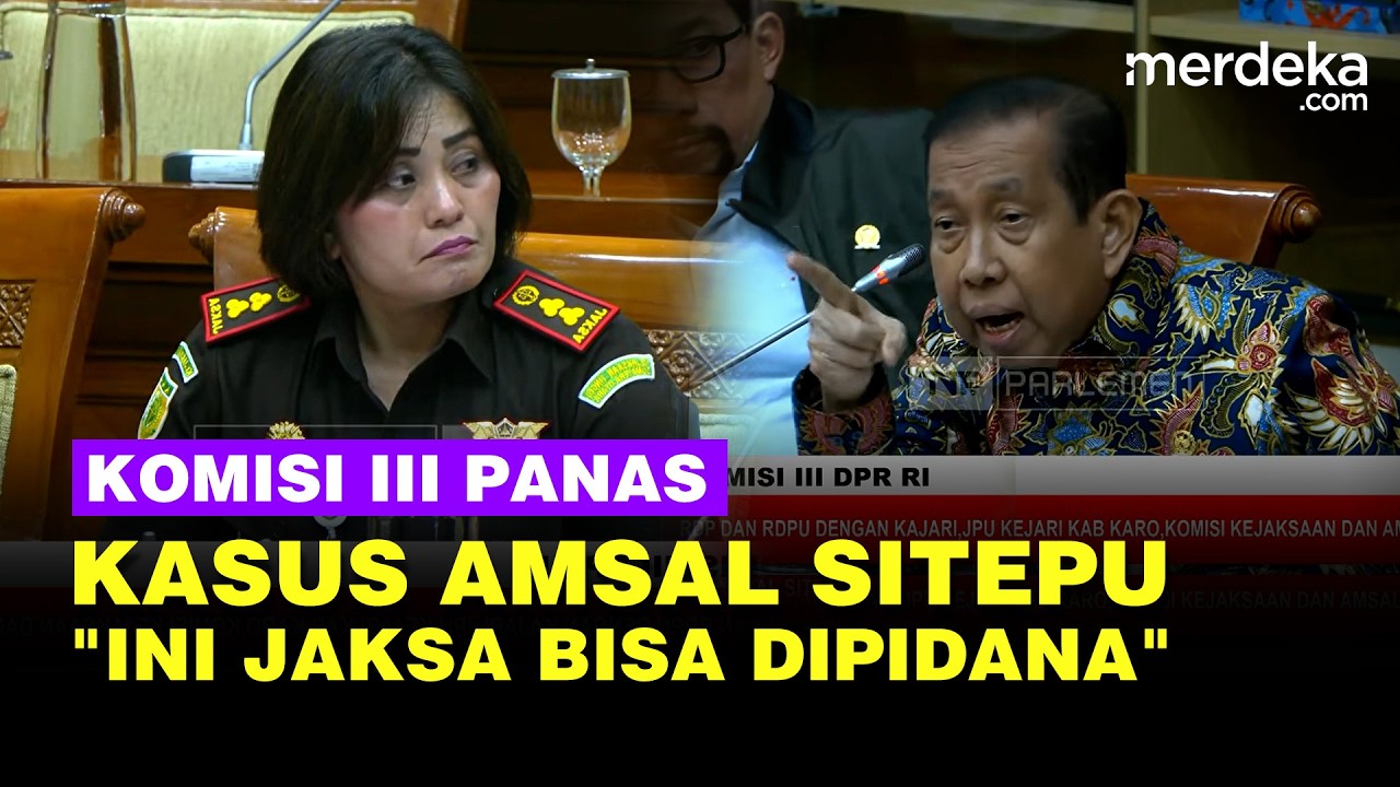 Komisi III PDIP Panas Semprot Jaksa Kasus Amsal Sitepu Tak Ikuti Putusan Peradilan: Bisa Dipidana!