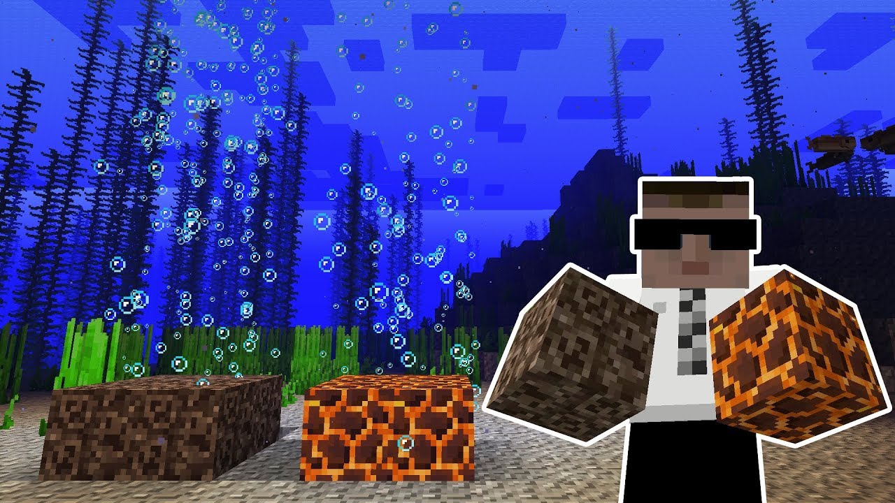 Minecraft Bubble Columns | Item/Mob Elevators, Water Locks, Minecart Launchers
