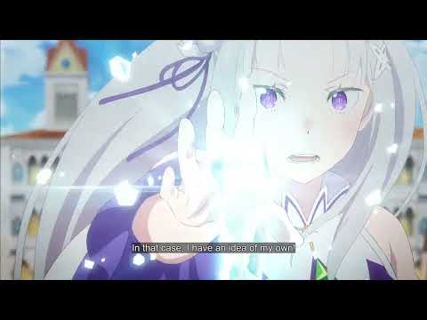 Emilia fights Sirius, the Sin Archbishop of Wrath | Re:Zero Season 3 Episode 2