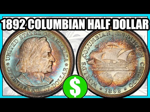 1892 Columbian Exposition Commemorative Half Dollar - How Much Is It Worth, Varieties, & History