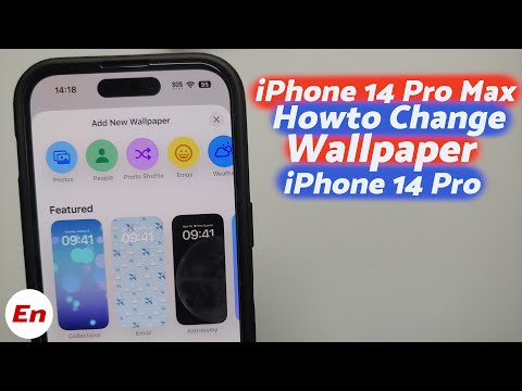 iPhone 14 Pro | How to Change Wallpaper on Lock Screen & Home Screen | iPhone 14 Pro Max