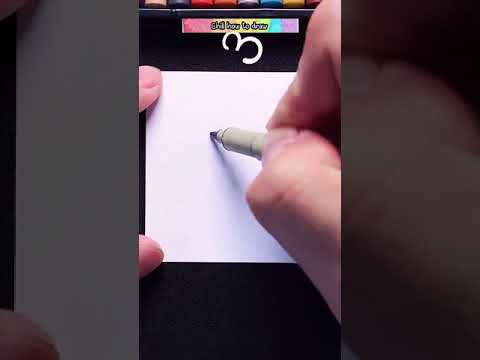 I will teach you to draw a lucky cat paw today #drawing #draw #painting I Chill how to draw