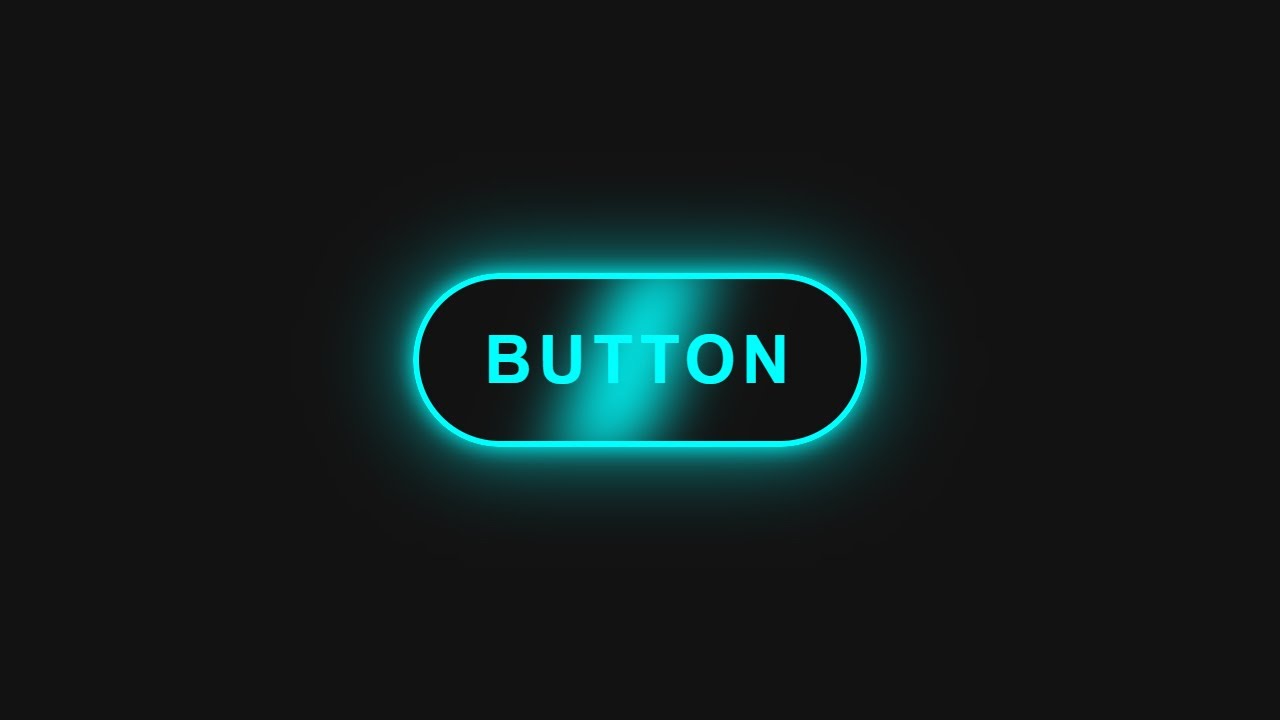 Neon Highlight Button HTML CSS