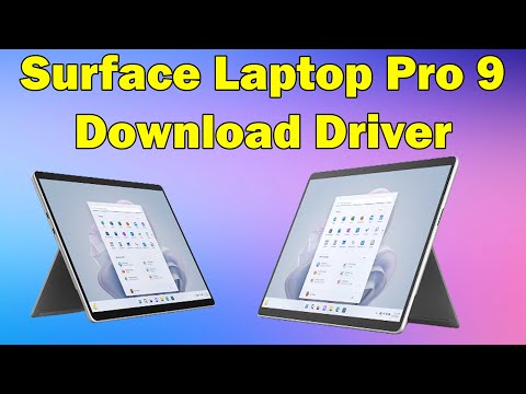 How to Download Driver Surface Laptop Pro 9