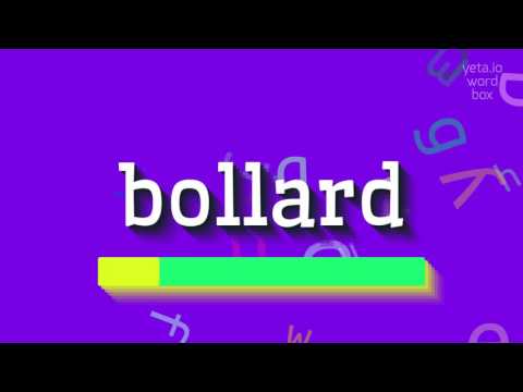 How to say "bollard"! (High Quality Voices)