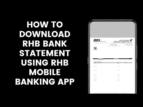 How To Download RHB Bank Statement Using The RHB Mobile Banking App ...