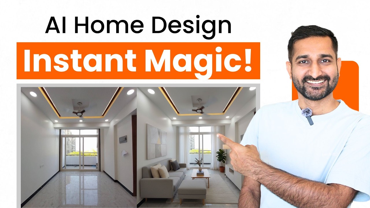 Redesign Your Home Using AI :robot_face: | Best AI Interior Design Tool for Room Makeover 2026