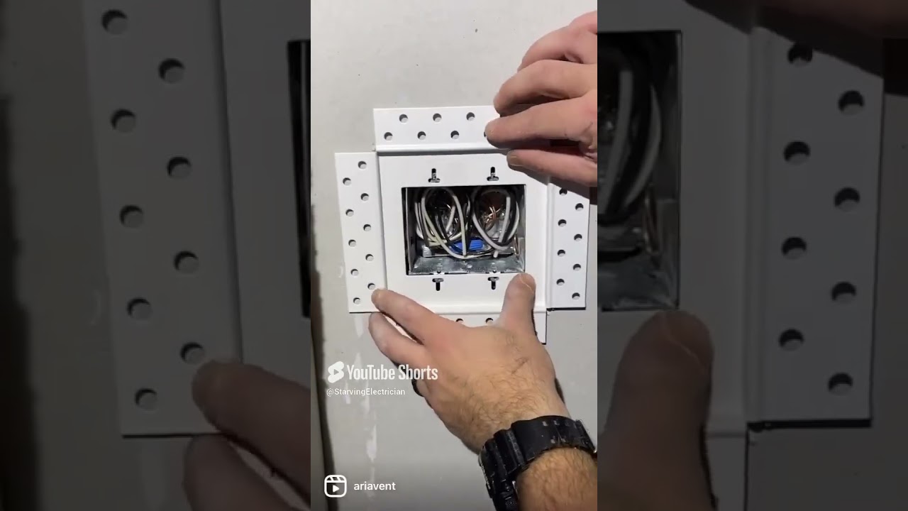 No More Messy Outlets With This Genius Plate!