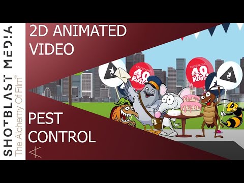 Animated Promotional Video Killgerms 40th Anniversary In Pest Control ...