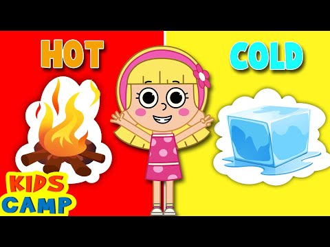 Learn Opposite Words For Kids | KidsCamp Fun Learning Videos For Babies