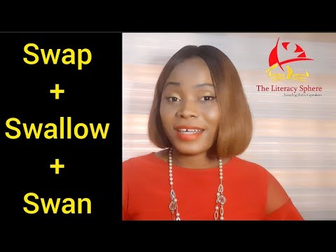 How to Pronounce Swap, Swan and Swallow