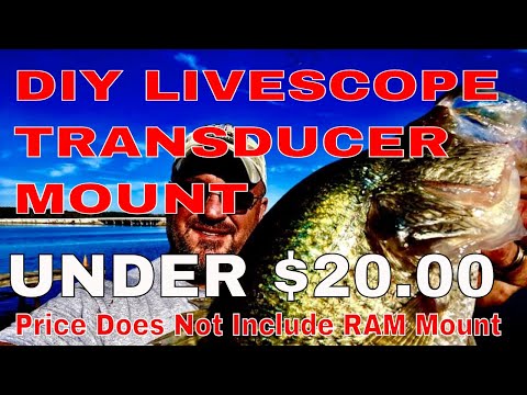 $20 LIVESCOPE POLE MOUNT! (DIY)