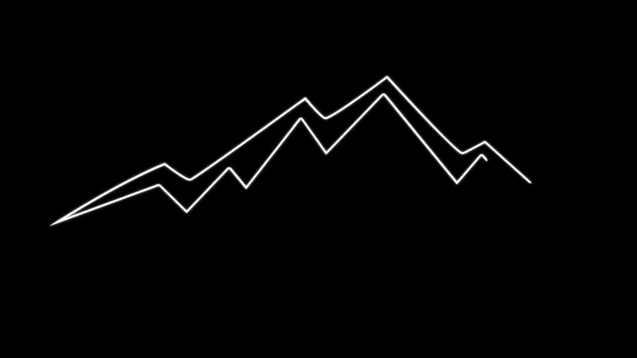 Mountain logo Lottie JSON animation