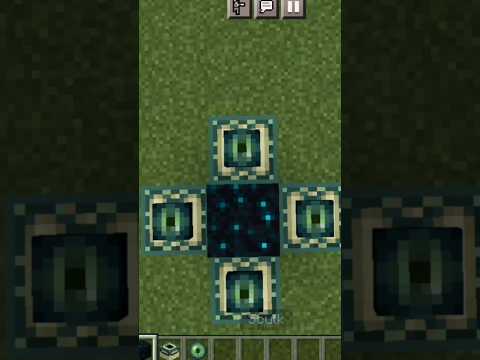 Ender portal tiktok hack. #shorts #short #shortvideo