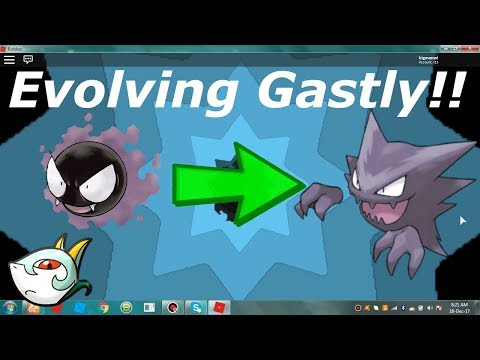 Evolving Gastly Into Haunter!!(Pokemon Brick Bronze - Beta)[ROBLOX]