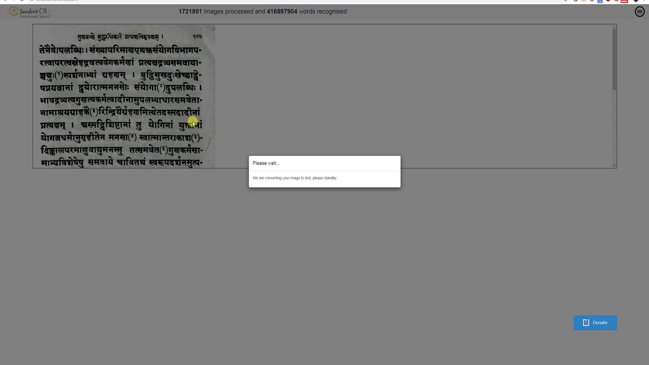 Devanagari OCR