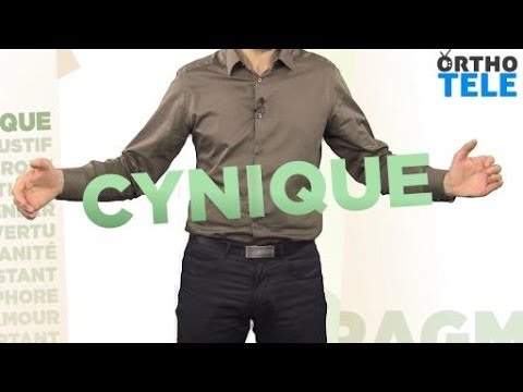 Décortiquons le mot « Cynique » - Orthodidacte.com