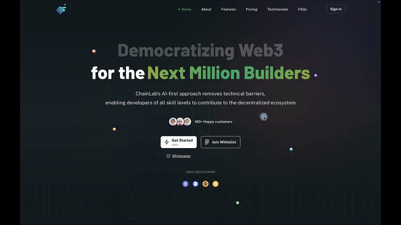 Chainlab: Dashboard Deep Dive | Your Central Hub for Blockchain Project Management & Development