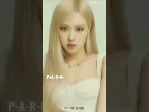 Spell the word "Beautiful"......✨#shorts #blackpink #rosé
