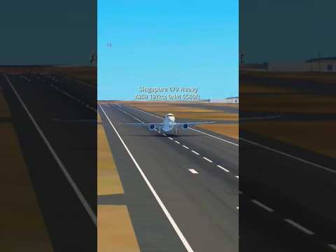 Infinite Flight Airbus A350-900 Singapore Airline Johannesburg to Singapore Take-off.#infiniteflight