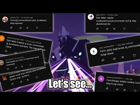 So I tried some of my viewers Fallen loadouts that they recommended to me..... (ROBLOX)