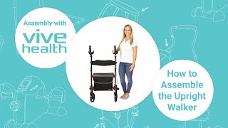 Vive Health Upright Walker MOB1033BLKOB